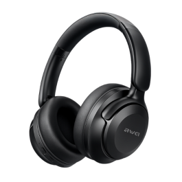 HEADSET AWEI A360BL BLUETOOTH OVER-EAR SOM HIFI E BATERIA 15H